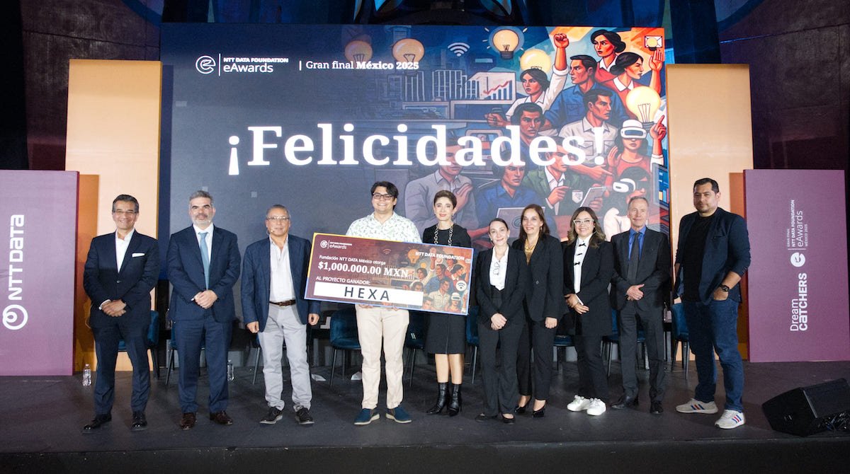 HEXA: ganador de los eAwards de la Fundación NTT DATA México 2025